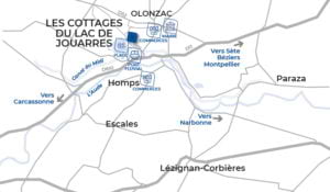 Les Cottages du Lac de Jouarres | PRL à Olonzac | Nature et Résidence ...